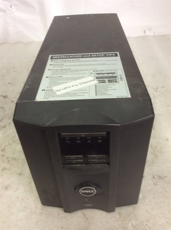 DELL 1500 UPS Black Auction (0037-2569316) | Grays Australia