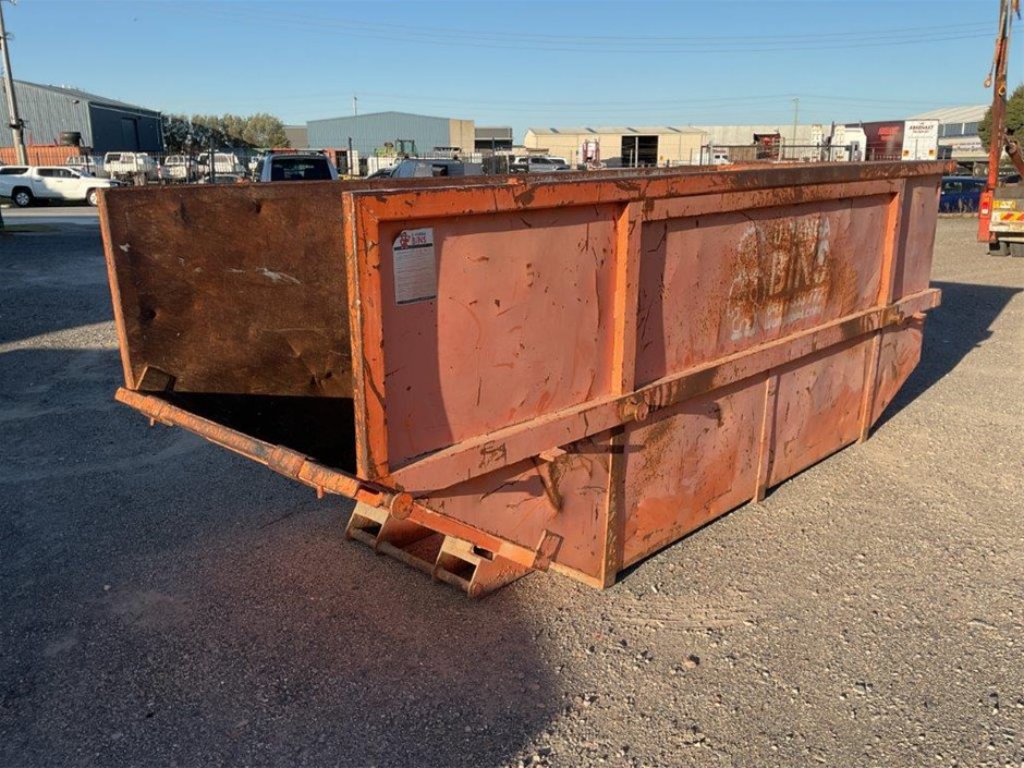 Toro 9 Cubic Meter Steel Skip Bin Auction (0008-3033768) | Grays Australia