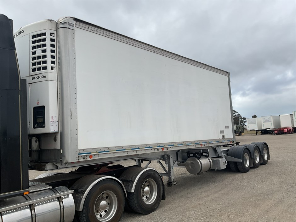 2004 Peki 3 Freezer Triaxle Refrigerated Lead Trailer Auction (0001 ...
