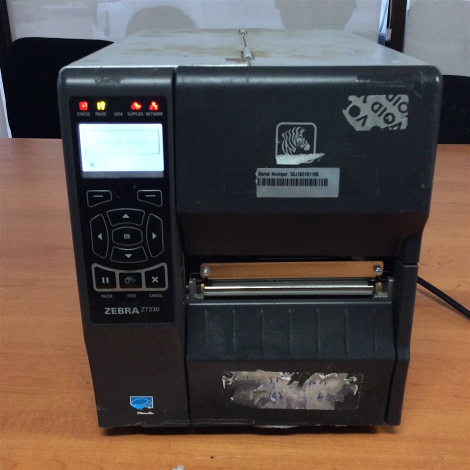 Zebra ZT 230 Barcode Printer Auction (0017-2569481) | Grays Australia