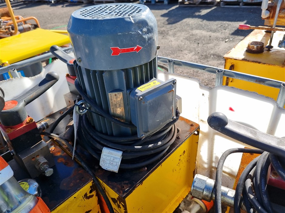 2023 KIET KET-SSB-220 Electric Hydraulic Pump Auction (0203-5060037 ...