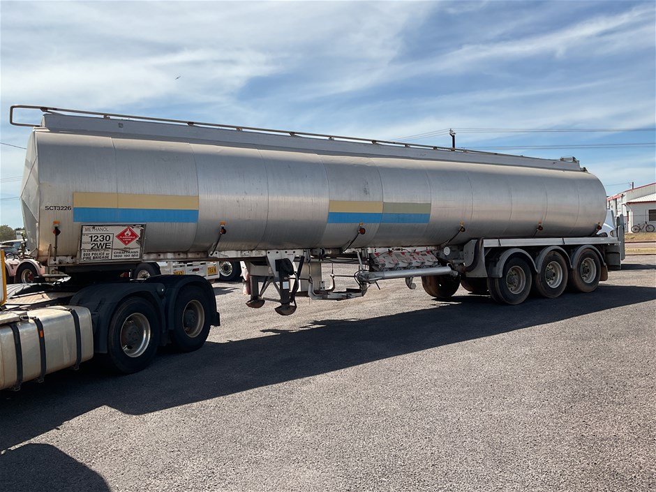 1993 Tieman 43000 Litres Triaxle Tanker Trailer Auction (0008-8020254 ...