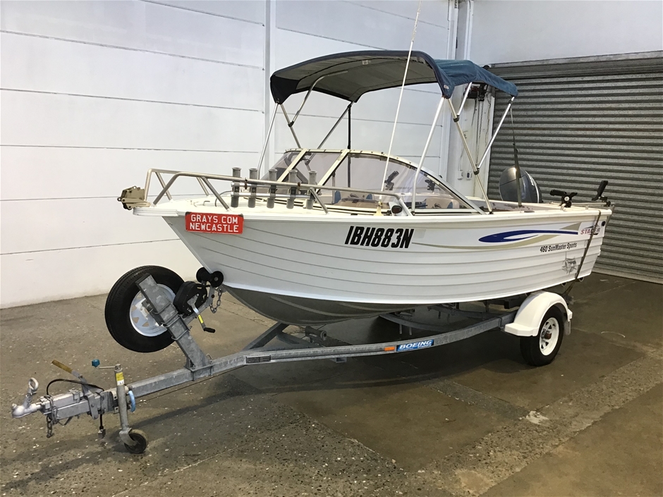 2006 STACER 460 SUNMASTER SPORTS Auction (0001-10082478) | Grays Australia