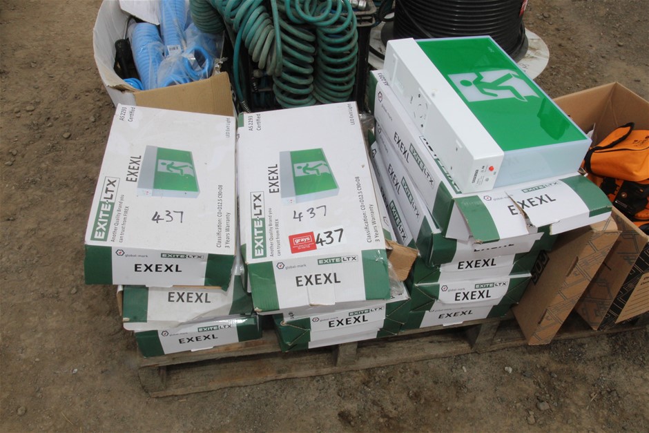 Exite LTX EXEXL Safety Exit Light Signs Auction (0437-5060037) | Grays ...