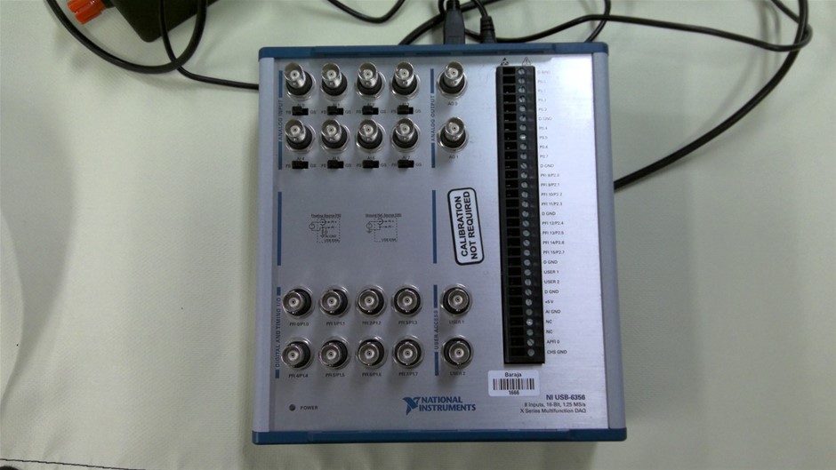 National Instruments NI USB-6356 X Series Multifunction DAQ Auction ...