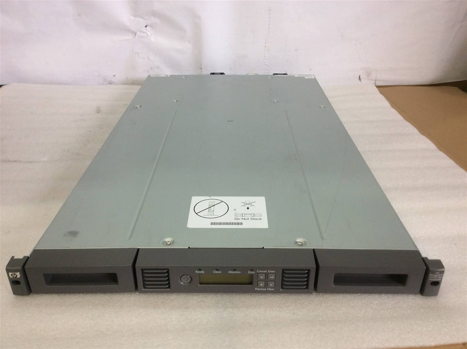 HP StarageWorks 1/8 G2 Tope Autoloader Server Tape Drive Auction (0020 ...