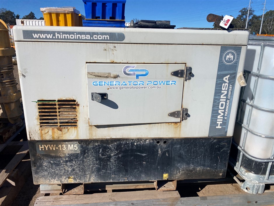 HIMOINSA HYW-13M5 Generator Auction (0246-5060037) | Grays Australia