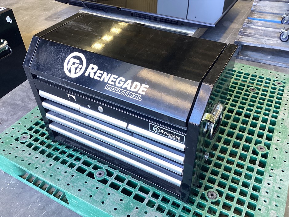 Renegade Industrial Toolbox and assorted Tools Auction (0018-7058345 ...