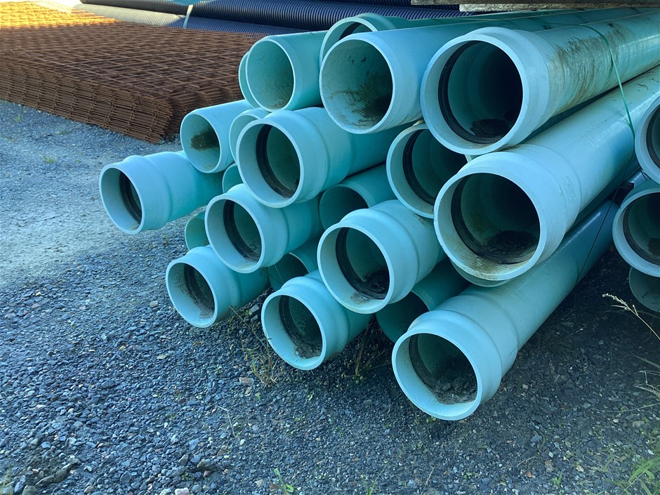 150 mm PVC Pipe Bundle Auction (1109-7057992) | Grays Australia