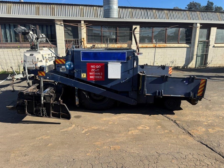 1996 SUMITOMO HA25W Compact Crawler Asphalt Paver Auction (0027-5060156 ...