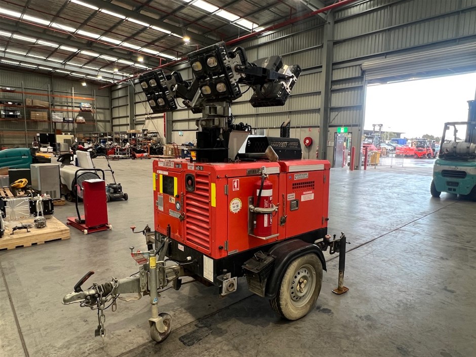 2017 Powerlink World MS2000 Single Light Tower Trailer Auction (0011 ...