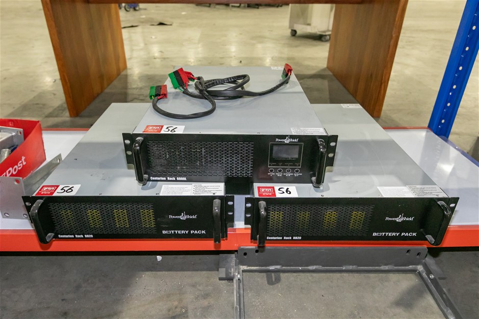 Power Shield Rack Mount UPS & Power Units Auction (0056-5060210 ...