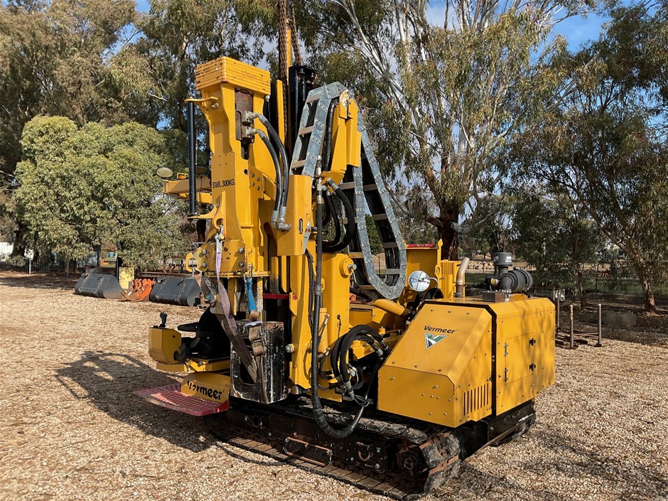 Vermeer PD10 2017 Pile Driver with Carlson GPS Fitted to Machine ...