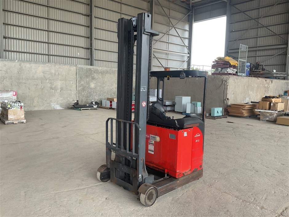 Linde R16HD Side Loader Forklift Auction (0007-7058542) | Grays Australia
