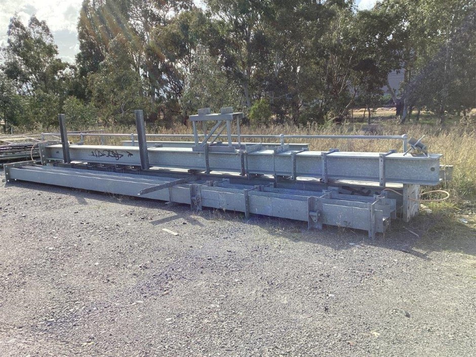 Fabricated Metal Structures and Columns + Safety Pedestrian Rail ...