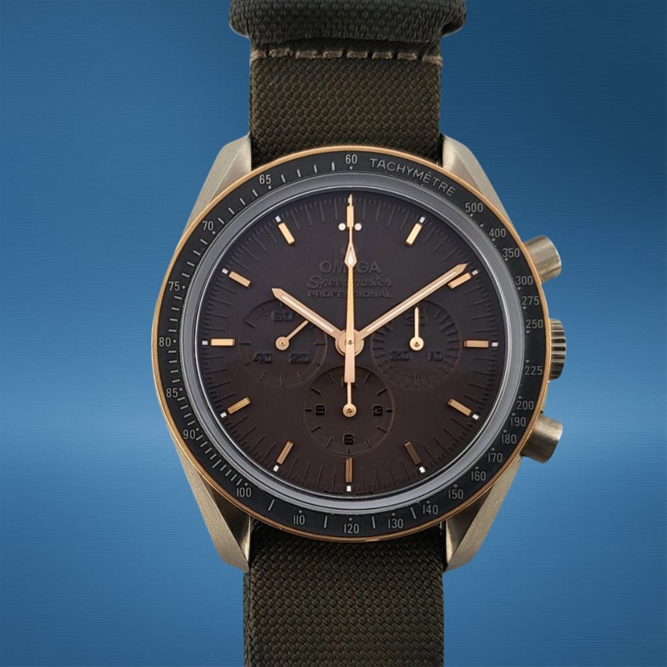 Omega Speedmaster Professional Moonwatch Apollo 11 45th Anniversary BxP ...