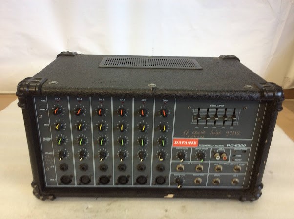 DATAMIX PC-6300 Powered Mixer Auction (0030-2570168) | Grays Australia