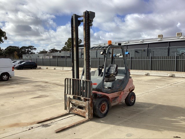 Linde H25T-03 Counterbalance Forklift, Parts Only Auction (0016-8020668 ...