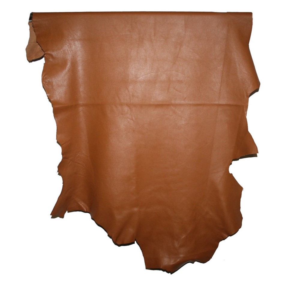 8sqft Top Grade Camel Nappa Lambskin Leather Hide Auction (0016-2570364 ...