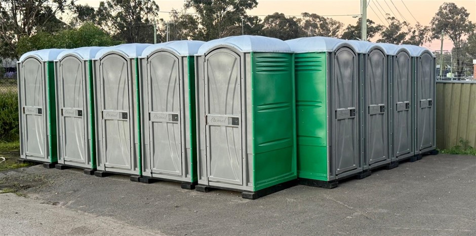 Qty 25x Armal Wave Sewer Connected Portable Toilet - USA Made Auction ...