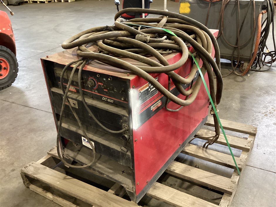 Lincoln Electric, DC-600 Multi Process Welder Auction (0014-8020775 ...