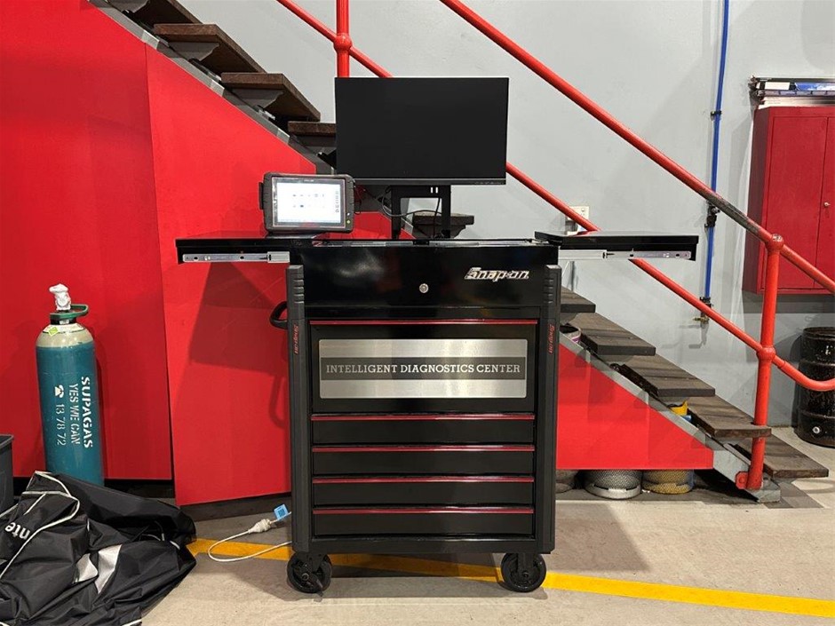 SNAP-ON Diagnostics mobile workstation with ZEUS Diagnostic Platform ...