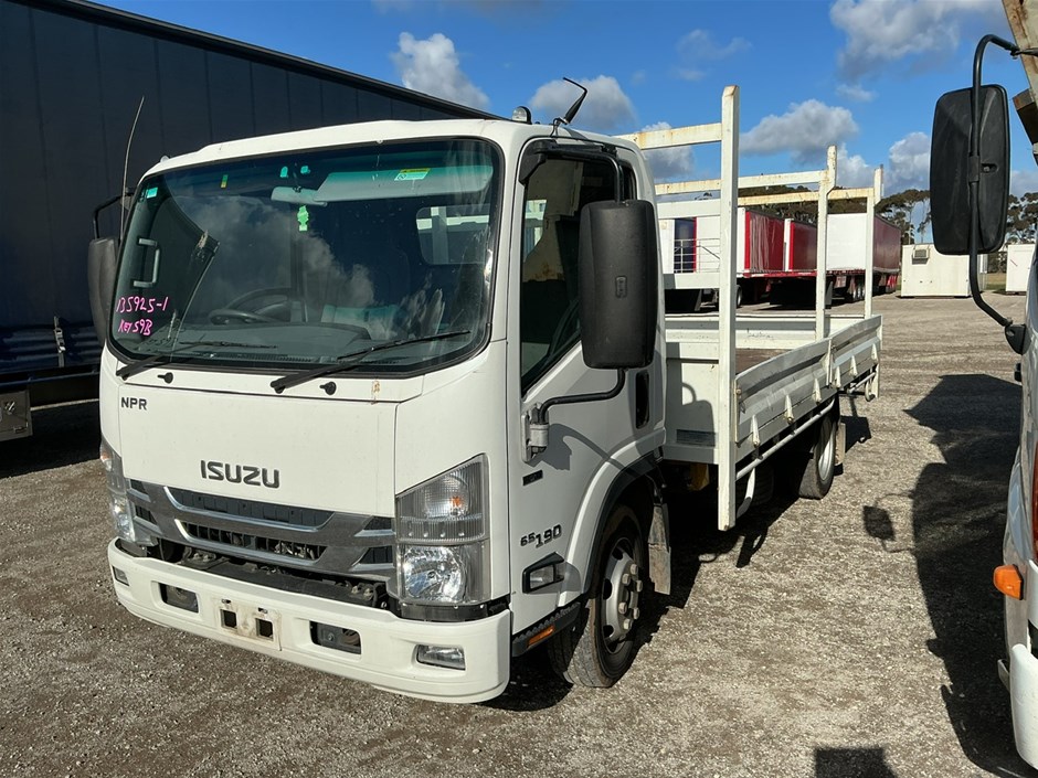 2016 Isuzu NPR 4 x 2 Tray Body Truck