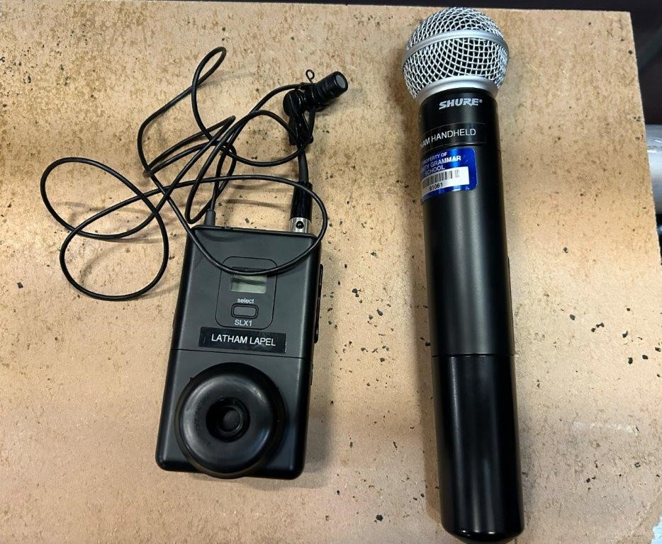 Shure Wireless Microphone Kit Auction (0003-5060410) | Grays Australia