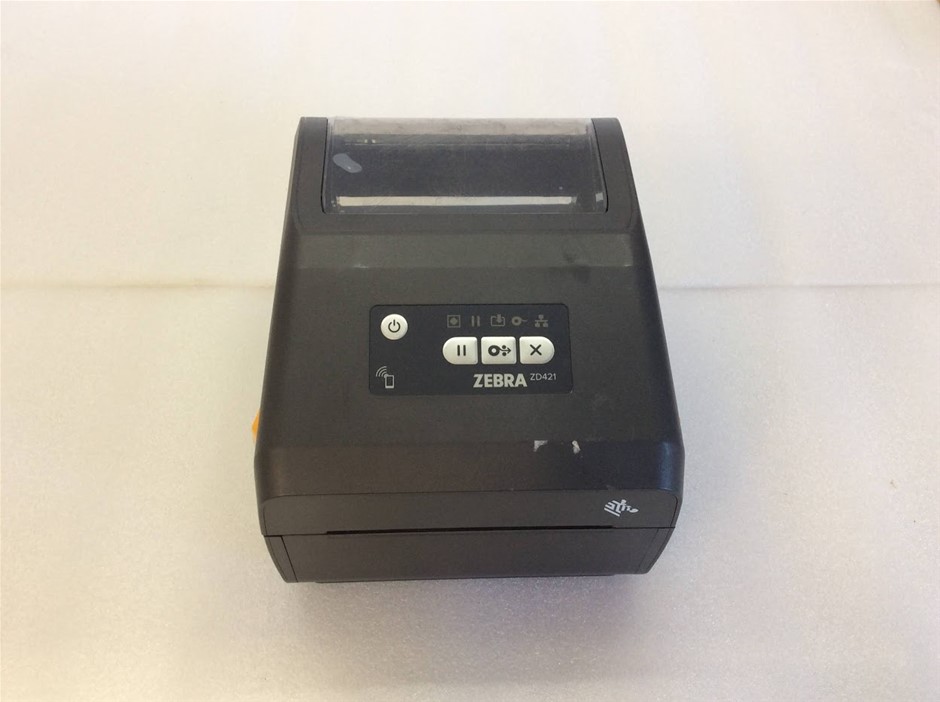 Zebra ZD421 Thermal Label barcode Printer Auction (0001-2570520 ...