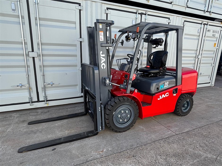 Unused JAC CPCD30 Forklift Auction (0001-7058634) | Grays Australia