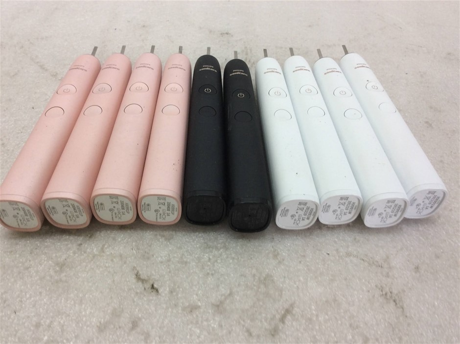 Philips HX991W/HX991P/HX991B Electric Toothbrush Handle (Lot of 10 ...