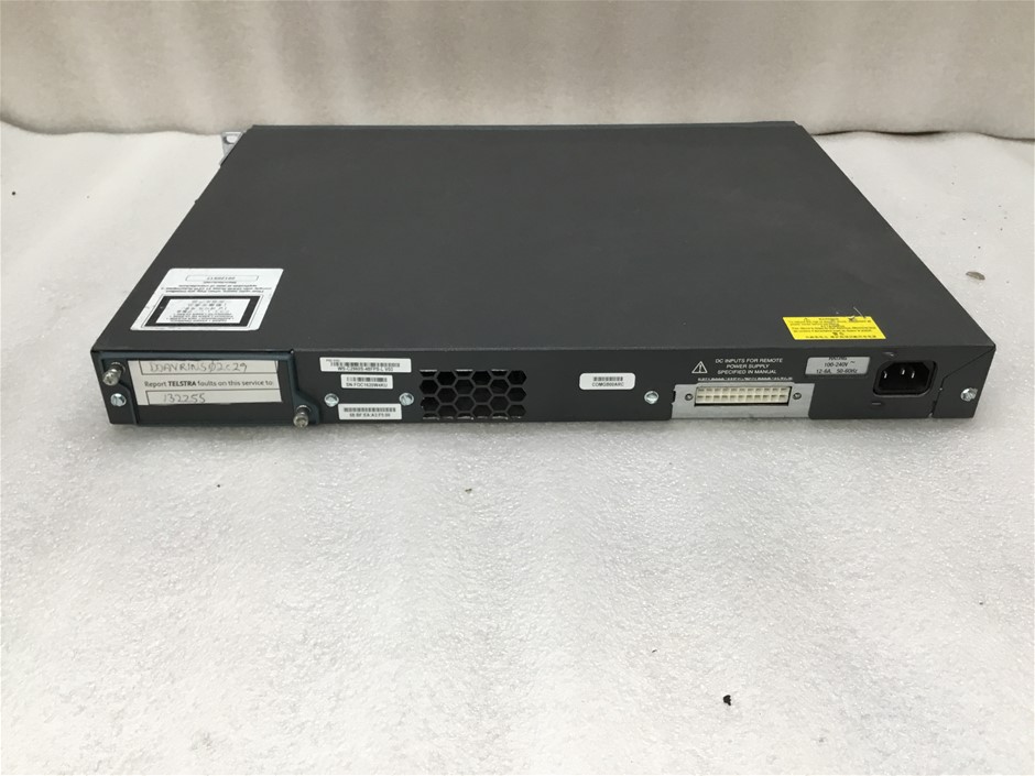 Cisco WS-C2960S-48FPS-L 48 Port Switch Auction (0001-2570804) | Grays ...