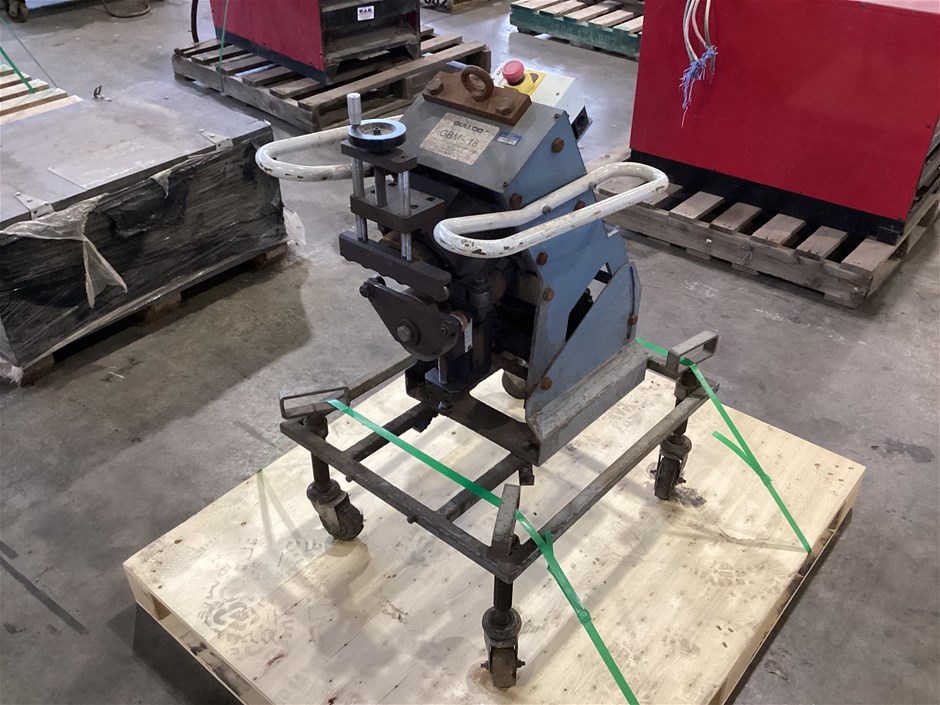 Gullco GMB-18 Underside Plate Beveling Machine Auction (0049-8020775 ...