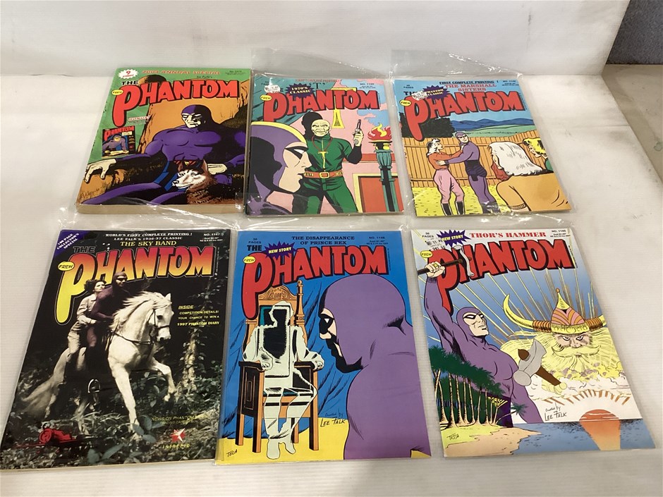 The Phantom Comic Books, Qty x 1 Box Auction (0061-8020670) | Grays ...