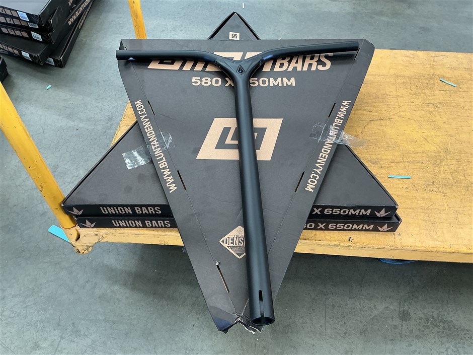 Union Bars T-Bar Black 580x650mm (Bid Price Per Each) Auction (0062 ...