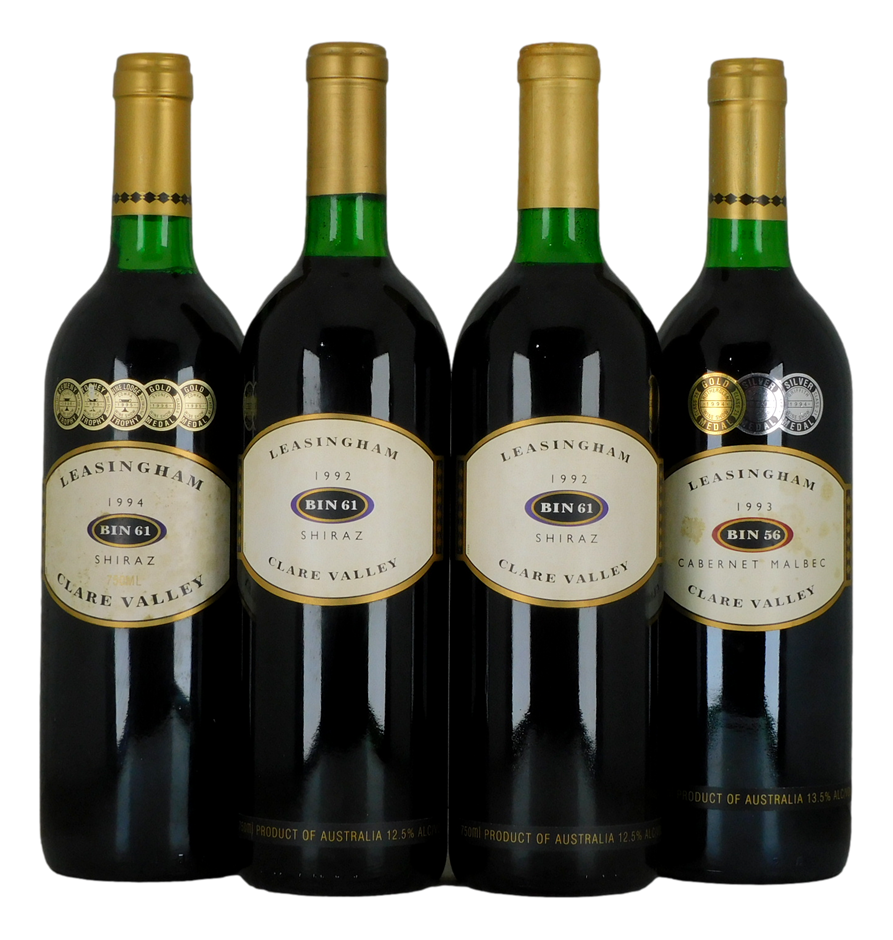 Leasingham Pack (4x 750mL), Clare Valley. Auction (0068-10736704 ...