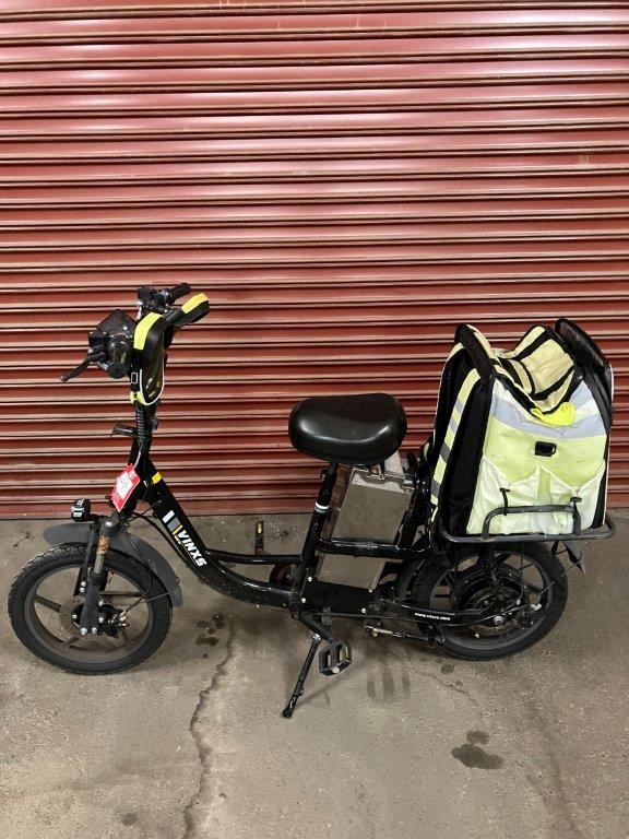 VINXS Fashion Bike Delivery E Bike Auction (0044-5060647) | Grays Australia