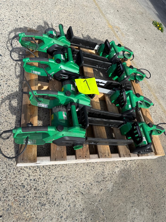 1800W Electric Chainsaw with 16" Oregan tool free bar x 8 units ...