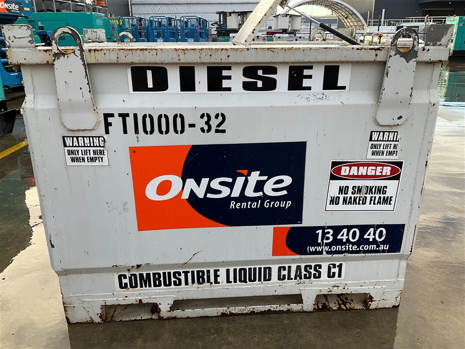 2011 Petro Industriall FT-1000ltr Fuel Tank - 1,000ltr Auction (0011 ...