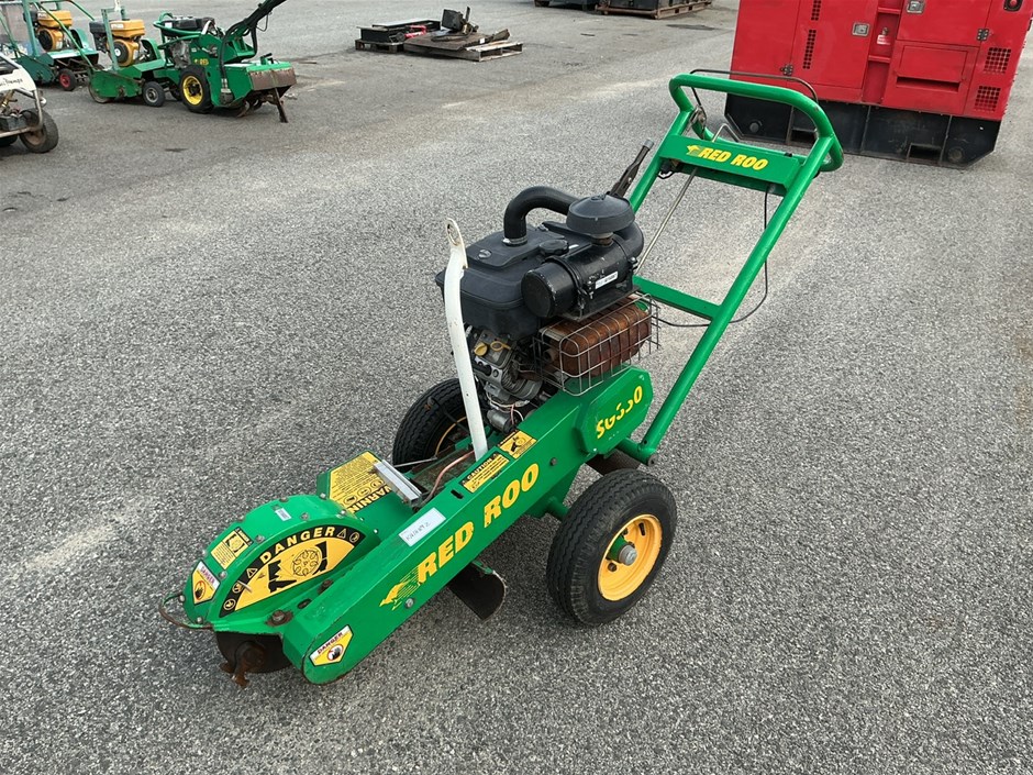 Red Roo Petrol Stump Grinder Sg-350 Auction (0025-9062321) | Grays ...