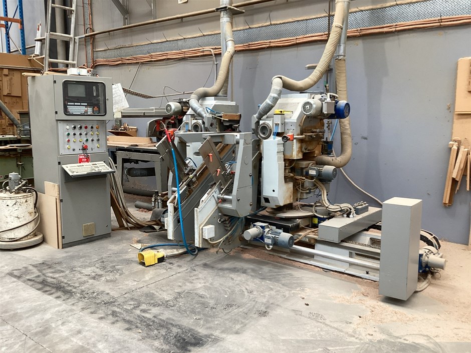 P. BACCI Double Sided CNC Tenoner Auction (0006-3034785) | Grays Australia