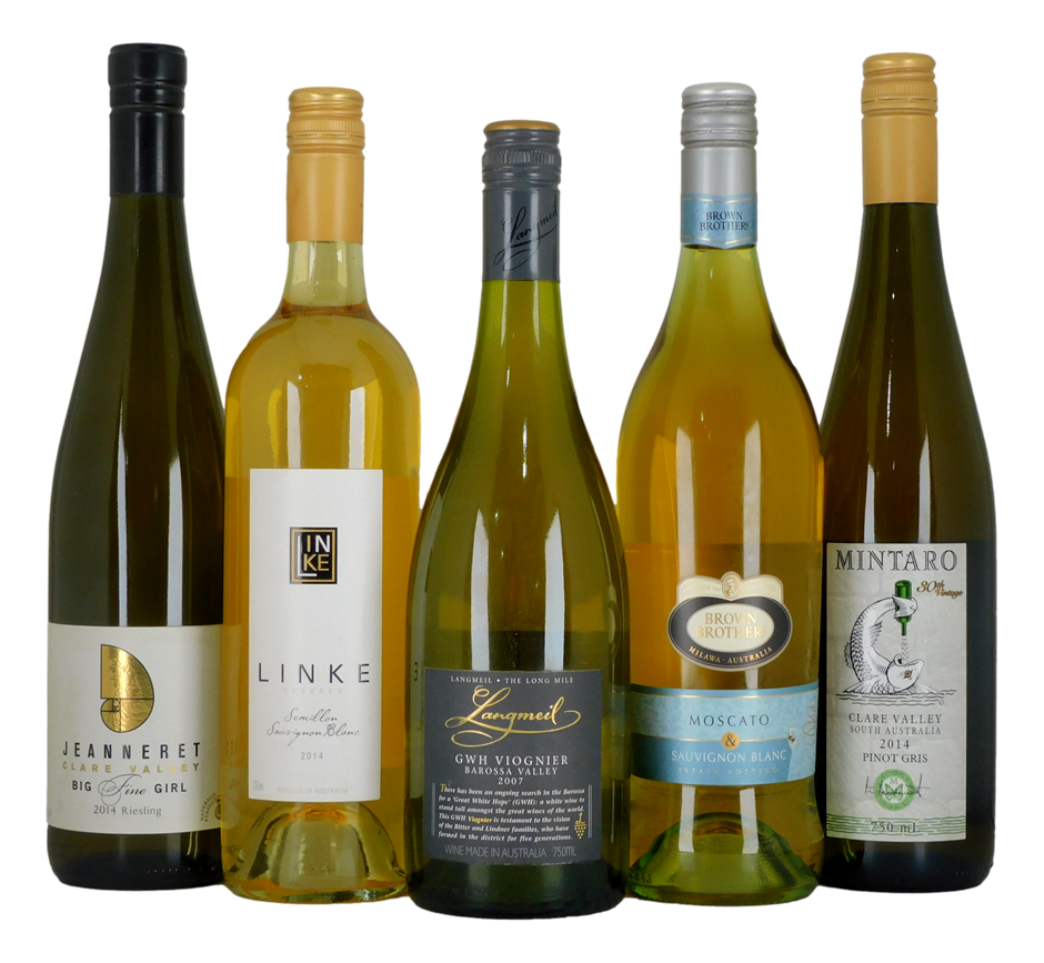 Australian White Pack (5x 750mL) Auction (0004-10737238) | Grays Australia