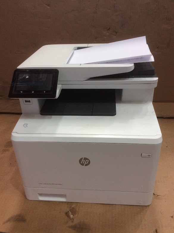 HP Color LaserJet Pro MFP M477fdw Laser Printer Auction (0002-2572159 ...