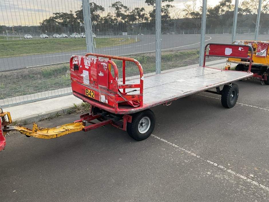 Steel Fabricated Luggage Barrow Auction (0016-3034704) | Grays Australia