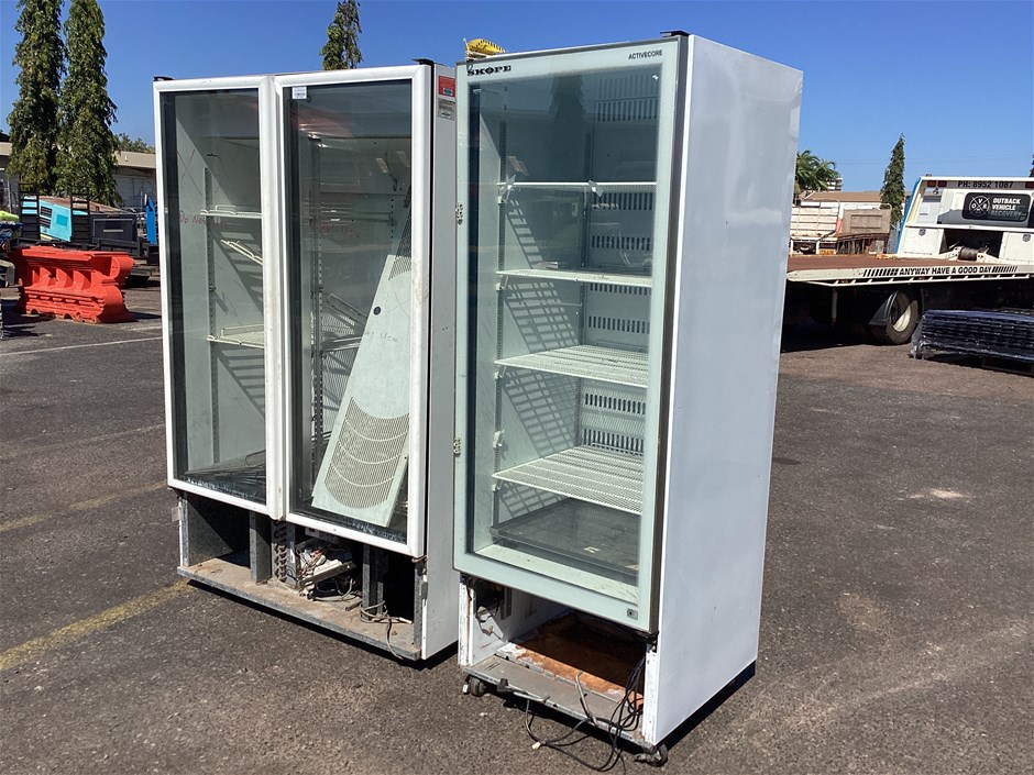 Display Fridge Carcasses x 2 Auction (0002-8020964) | Grays Australia