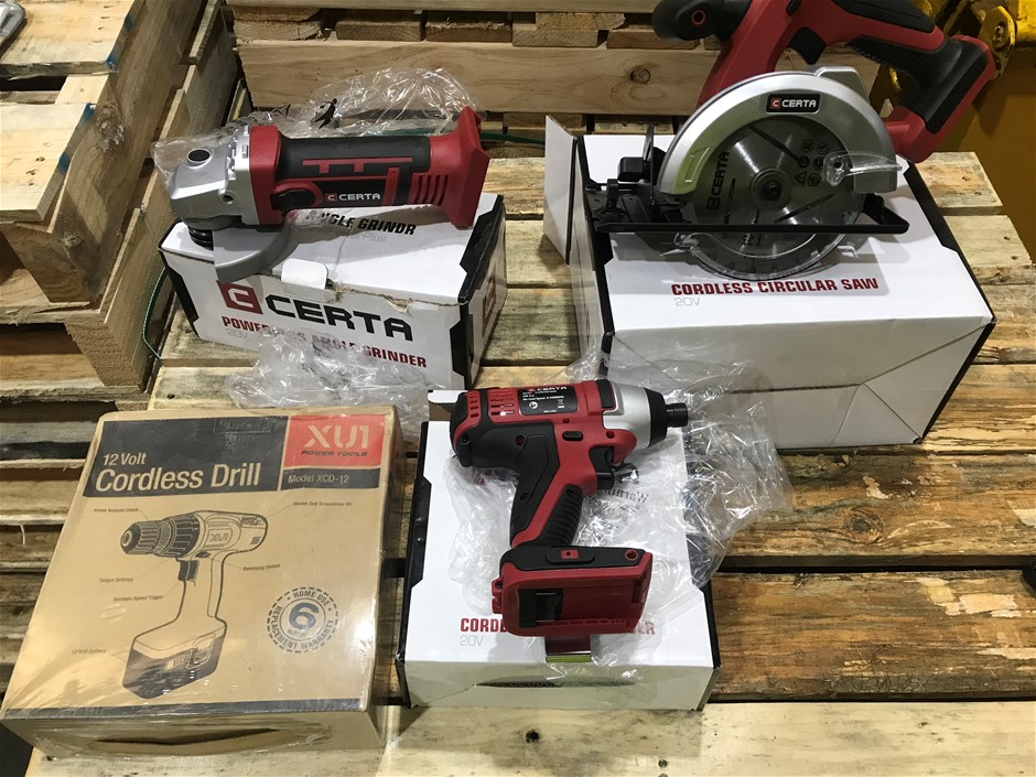 Assorted Cordless Power Tool Auction (0024-3034882) | Grays Australia