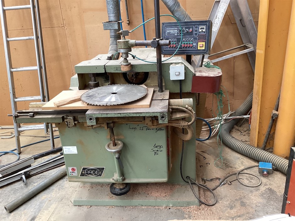 PADE Longitudinal Milling Machine Auction (0022-3034922) | Grays Australia