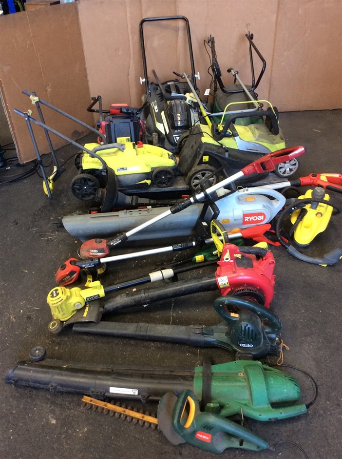 Mix Brand Mix Model Lawn Mower + Leaf Blower Auction (0003-2572565 ...