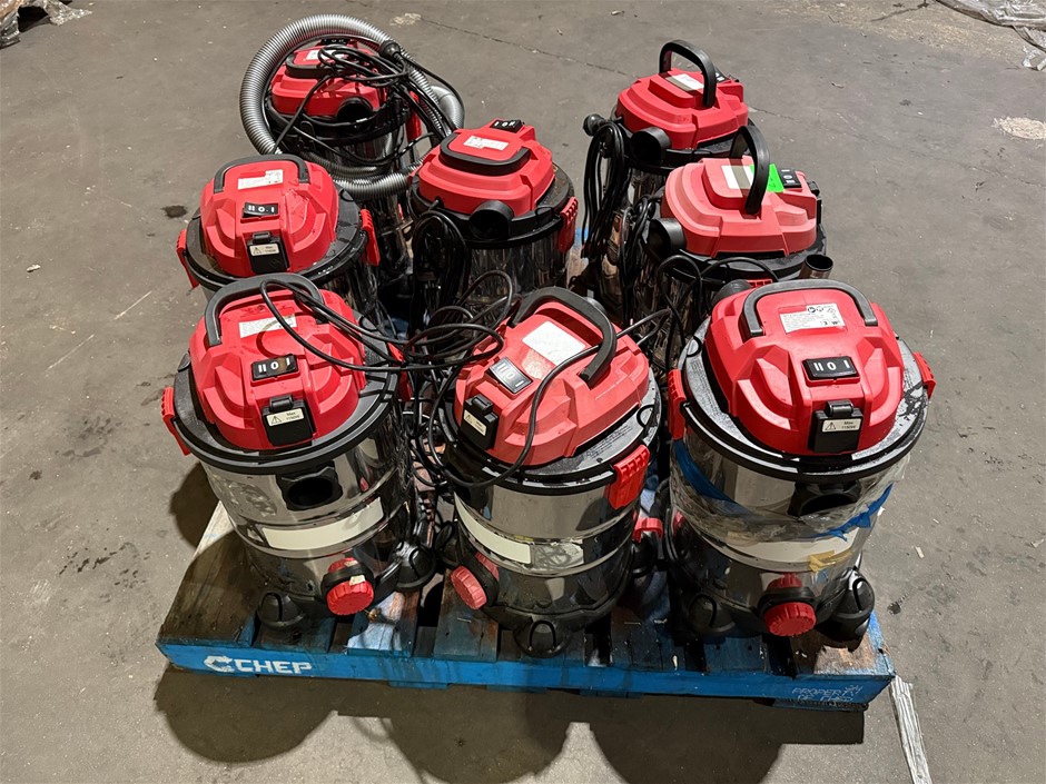 25L Wet/Dry Vacuum Cleaner x 8 Units Auction (0220-2572687) | Grays ...
