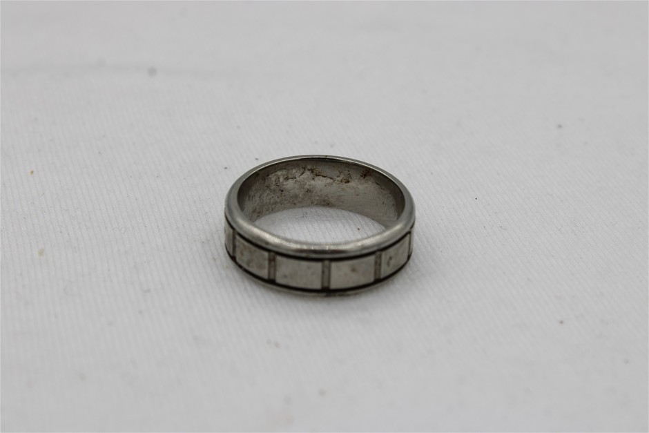 1 x Stamped Platinum 800, Band Ring Auction (0003-9062873) | Grays ...